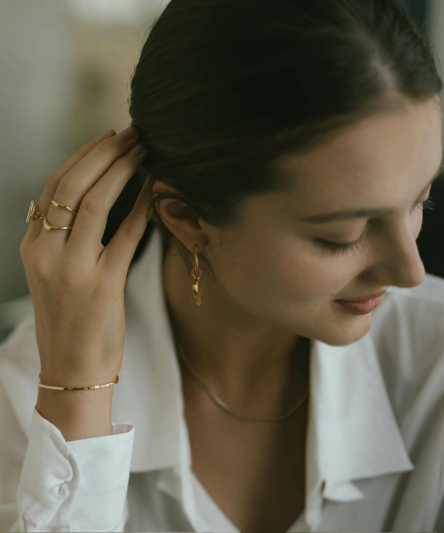Silver925 Elegant Slim Plane Bangle PIANTA-ピアンタ- | Ops.(オプス)公式ストア