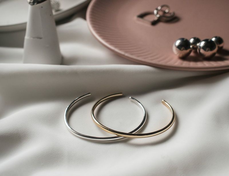 Silver925 Smooth Round Open Bangle LADIER -ラディエール- | Ops.(オプス)公式ストア