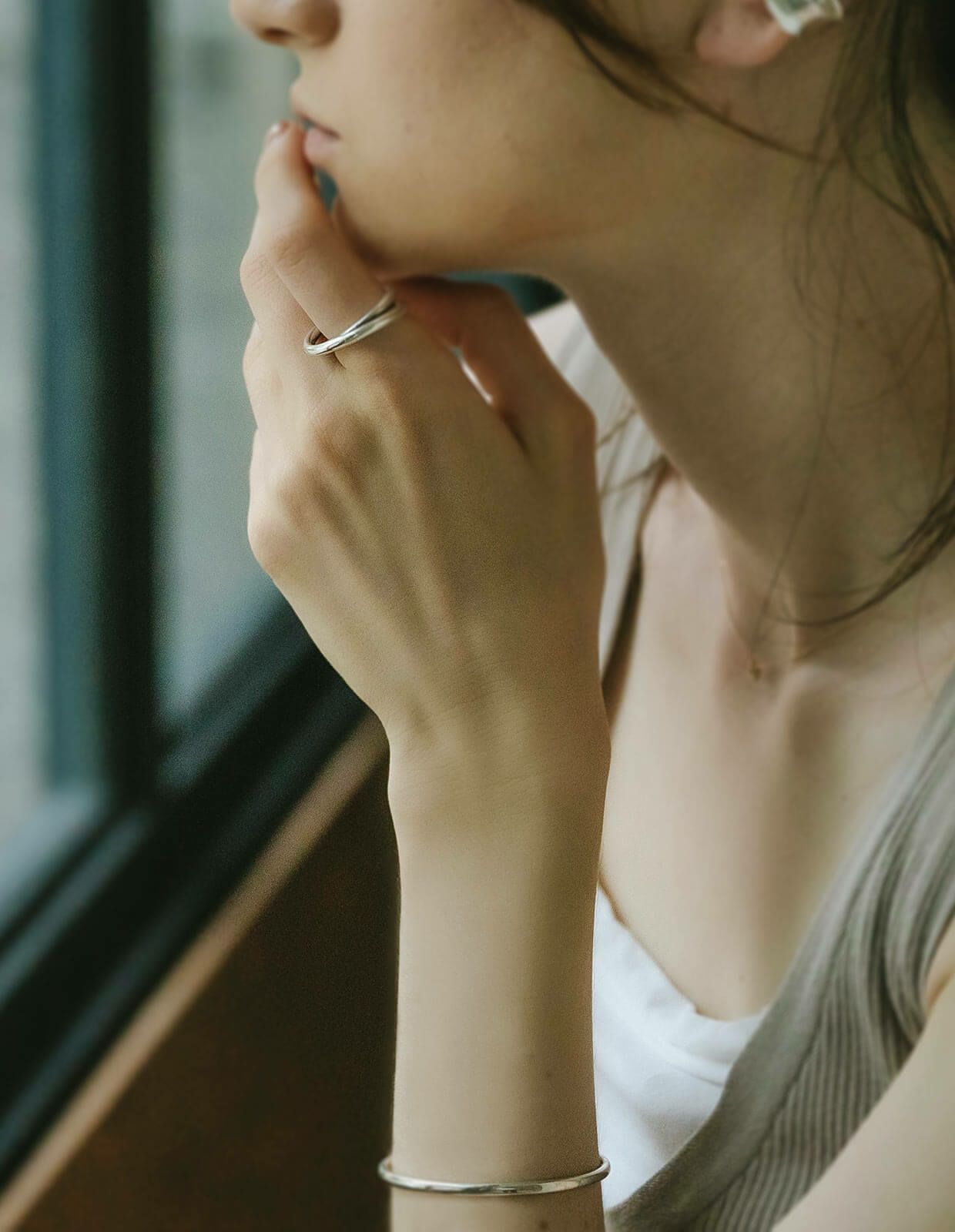 Silver925 Smooth Round Open Bangle LADIER -ラディエール- | Ops.(オプス)公式ストア