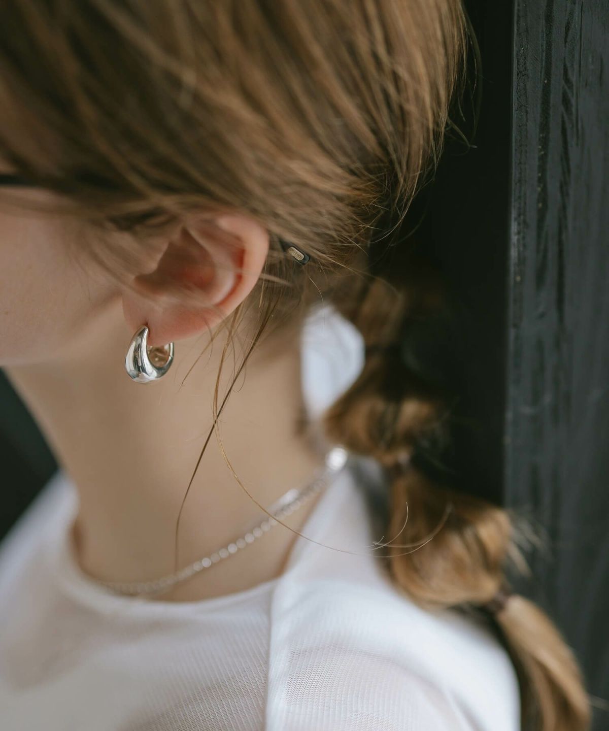 Silver925 Plump Hoop Earrings CAPALLE -カパレ- | Ops.(オプス)公式ストア