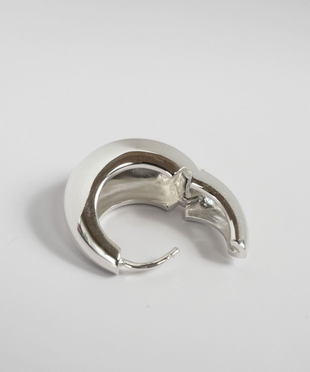 Silver925 Plump Hoop Earrings CAPALLE -カパレ- | Ops.(オプス)公式ストア
