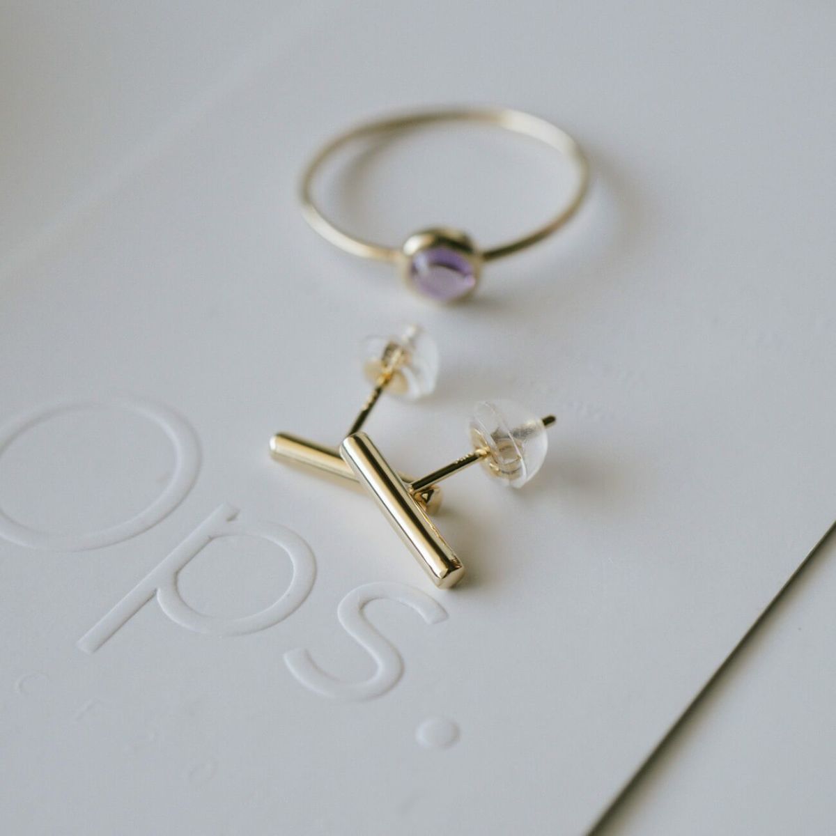 18k つけっぱなし ピアス 金属アレルギー キャッチ 【silpha-pe シルファ】 k18 Ops.(オプス)公式ストア