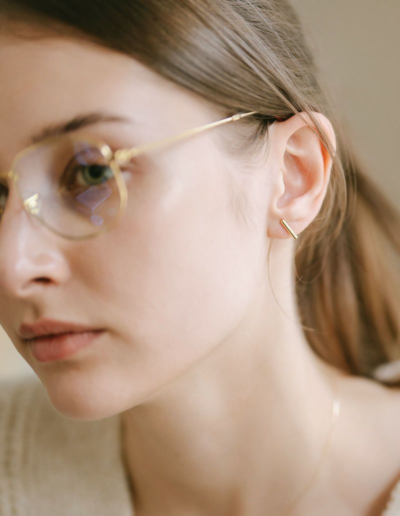 18k つけっぱなし ピアス 金属アレルギー キャッチ 【silpha-pe シルファ】 k18 Ops.(オプス)公式ストア