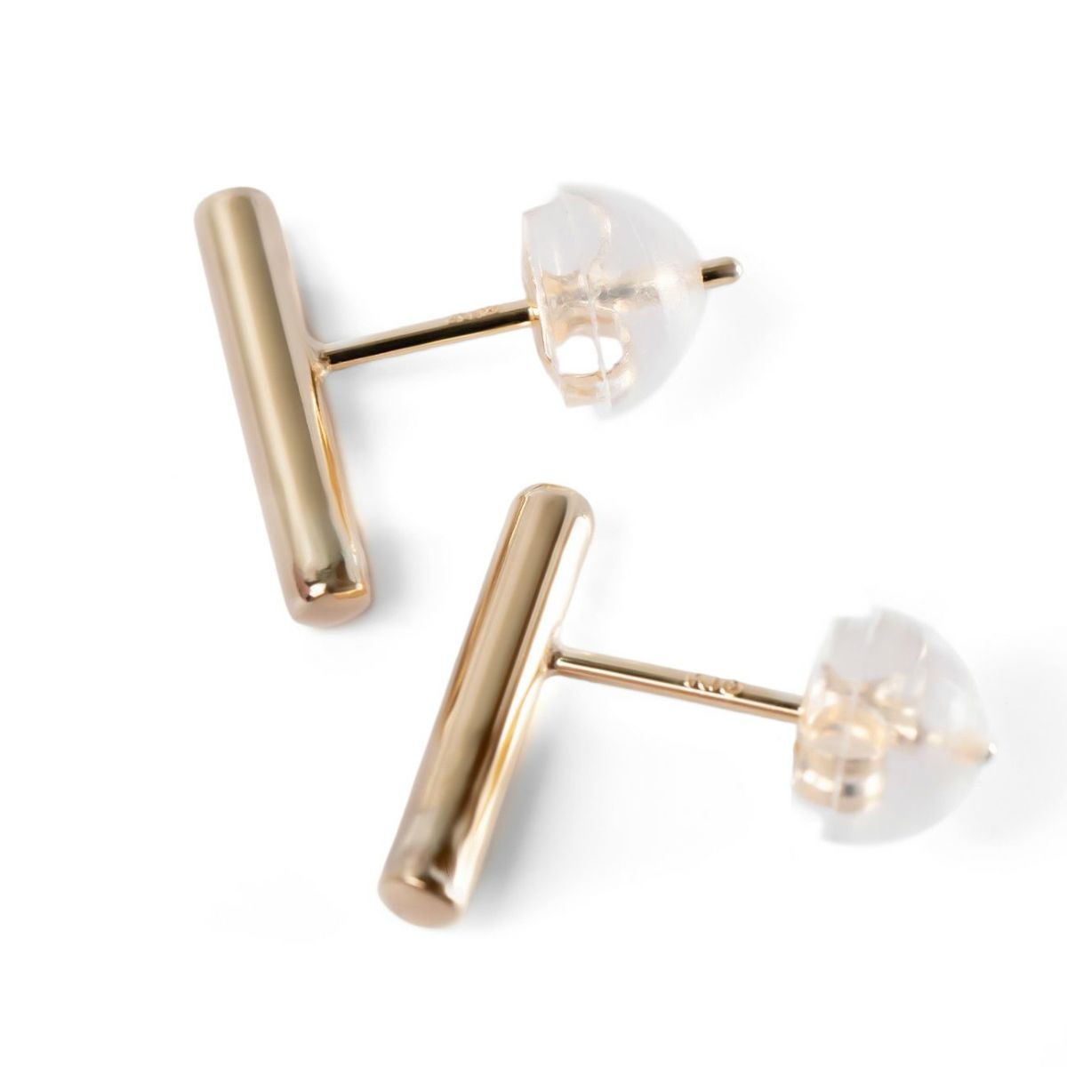 18k つけっぱなし ピアス 金属アレルギー キャッチ 【silpha-pe シルファ】 k18 Ops.(オプス)公式ストア