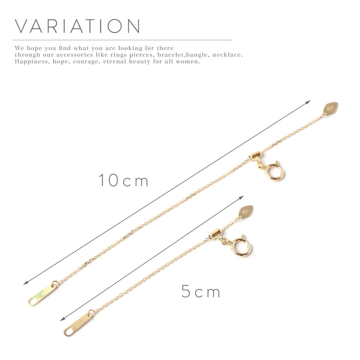 10cm K10 ネックレス 延長 アジャスターチェーン | Ops.(オプス)公式ストア