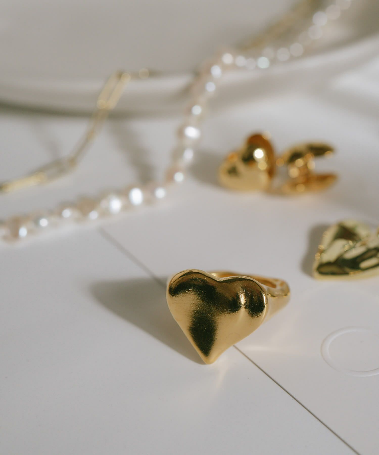 リング レディース メンズ シルバー925 ゴールド【mellow-heart-ring メロウハート】| Ops.(オプス)公式ストア